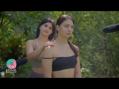 Graceful ASMR Massage By Sobina in the Forest