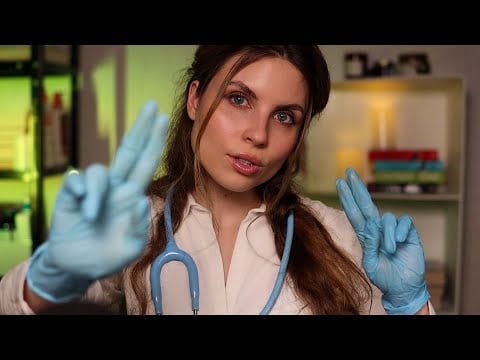 ASMR Full Body Medical Exam [Head to Toe Assessment] Eyes, Scalp, Abdominal | Soft Spoken Roleplay