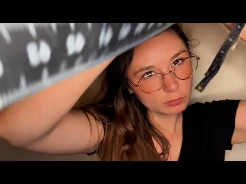 asmr measuring you up close and personal, ruler and measuring tape 📏
