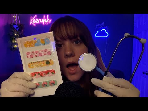 ASMR Full Medical Checkup in 10 Minutes (fast-paced, personal attention)