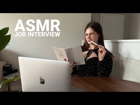 ASMR FLIRTY JOB INTERVIEW 🫣 - The ASMR Index