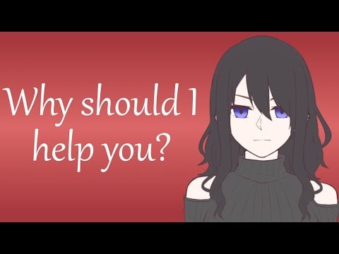 ASMR Goth Girl At The Back Of The Class Is Obsessed w/ You (Roleplay, Soft Spoken Personal Attention