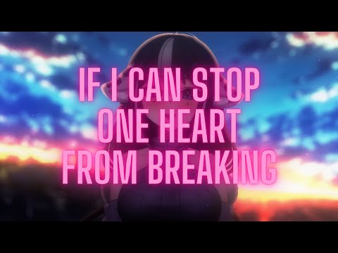 If I Can Stop One Heart From Breaking [Cover]
