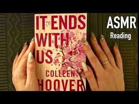😴 ASMR - 📖 Reading you to sleep - Close Clicky Whispers