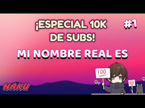Especial 10k de subs 50 cosas sobre mi - The ASMR Index